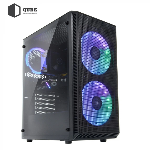 Системный блок QUBE Игровой QB i5 12400F RX 6600 8GB 162 – фото, отзывы ...