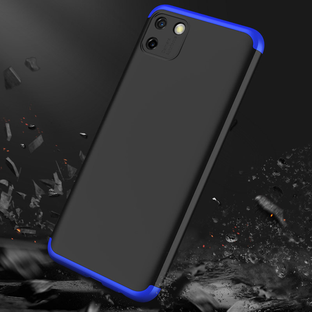 Чехол на Realme C11 (2020) / для риалми, реалми с11 пластиковый Черный ...