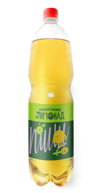 Напій безалкогольний сильногазований «Уманський Лимонад» Мохіто 1,5L х ...