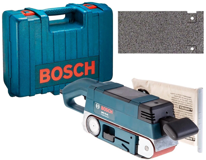 Ленточная шлифмашина Bosch Professional GBS 75 AE в чемодане ...