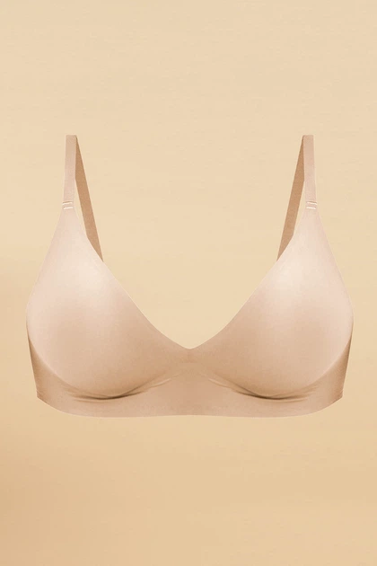 Бесшовный комплект микрофибра Obrana 874-074 бежевый 80B/C – Брендовая одежда | ROZETKA