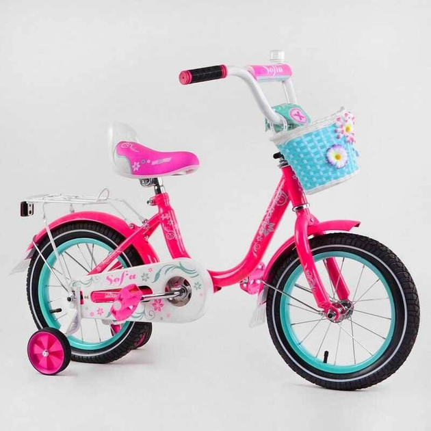 Велосипед Corso 20" Sofia малиновий SOFIA-N 20-1 – низькі ціни, кредит ...