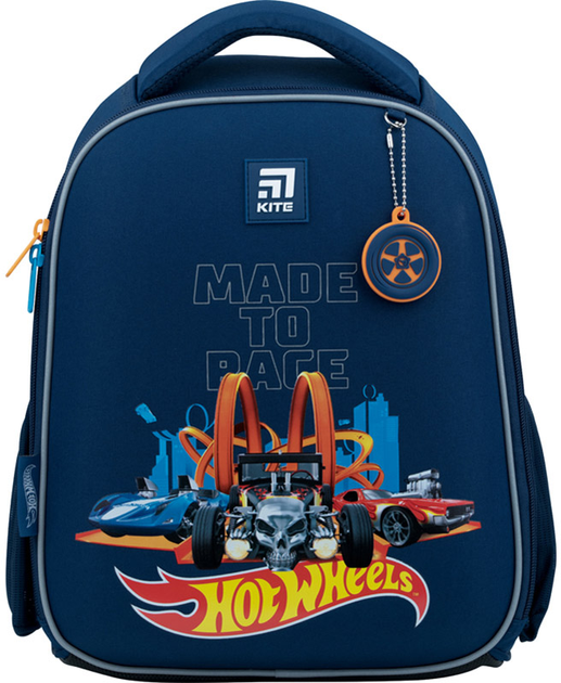 Рюкзак каркасный Kite для мальчика 35x26x13.5 см 12 л Hot Wheels (HW22 ...
