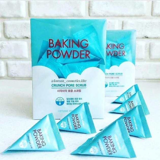 Скраб для очищения пор кожи лица с пищевой содой Etude House Baking ...
