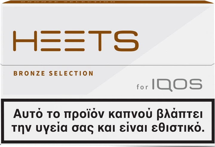 Блок стиков для нагревания табака HEETS Bronze Label 10 пачек ТВЕН ...