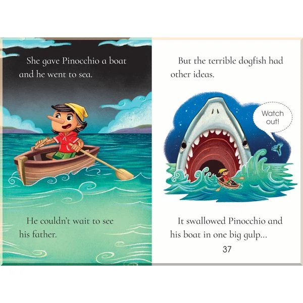 Usborne Pinocchio. Andy Prentice. ISBN:9781474989435 – фото, відгуки ...