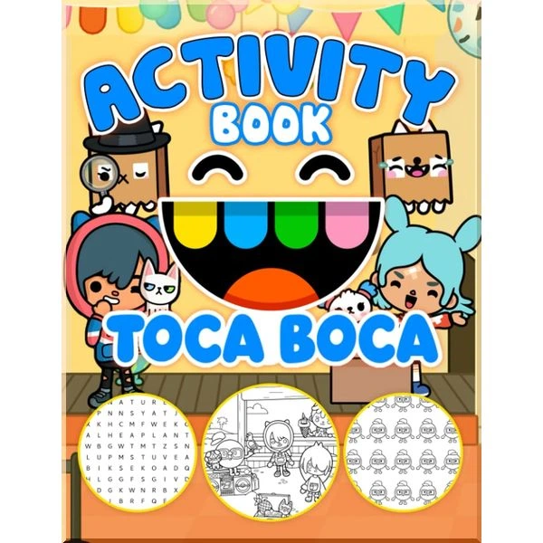 Toca Boca Activity Book. Toca Boca. ISBN:9798481523996 – фото, отзывы ...