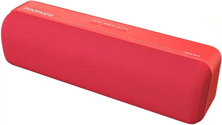 Портативная колонка Promate Capsule-2 6W Red (capsule-2.red) – фото ...