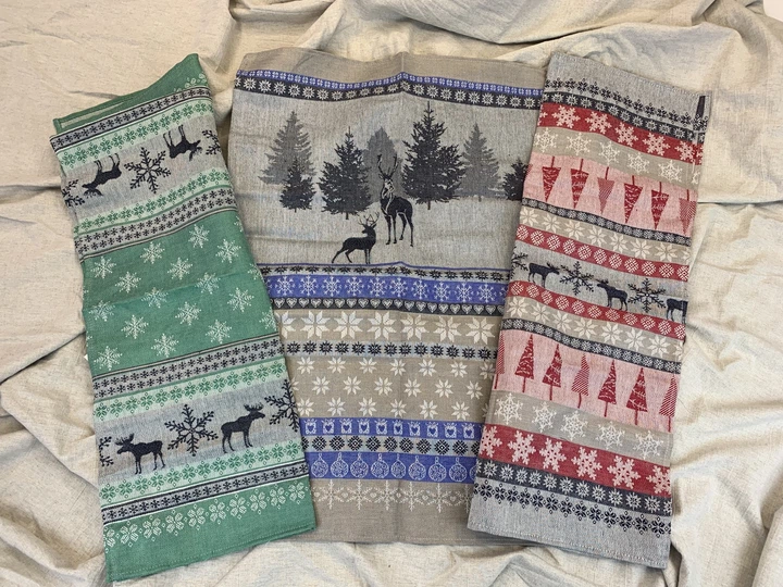 Набір кухонних рушників Лапландія 49х70 3 шт купити онлайн на Rozetka