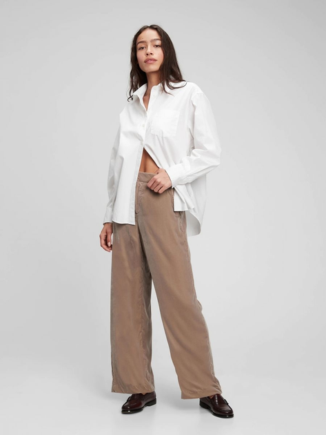 Брюки женские GAP 50572047 6 Коричневые (1159762746) – Брендовая одежда ...