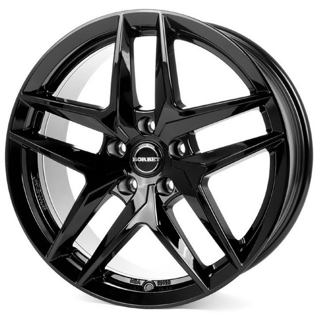 Литые диски Borbet Z R18 W7.5 PCD5x112 ET44 DIA66.6 (gloss black ...