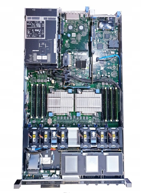 Сервер Dell R610 V2 2x X5650 12x2.66GHz 32GB 6x2.5 2TB 1U чорний - Б/В ...