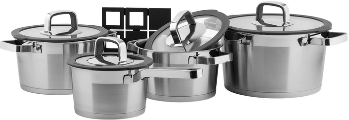Набор посуды Vinzer Moderno 9 предметов (5907706500313) – купить онлайн ...