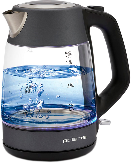 Электрочайник POLARIS PWK 1760CGL Black – фото, отзывы, характеристики ...