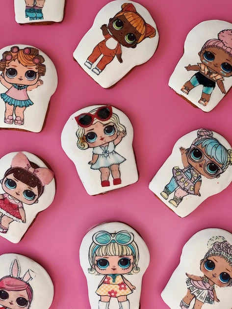 Імбирний пряник Sweets&joys Лол друк 50г – ROZETKA. Купити Імбирний ...