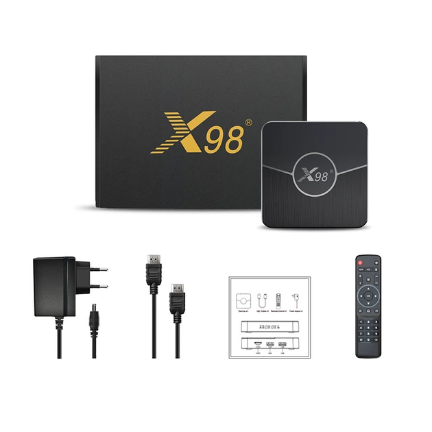 Смарт ТВ приставка X98 Plus 2/16 Гб Smart TV Box Android 11 (552-1) – фото, відгуки ...
