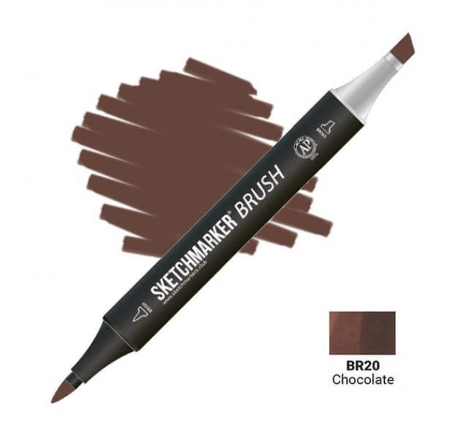 Скетчмаркер SKETCHMARKER BRUSH Chocolate (Шоколад) SMB-BR020 – фото ...