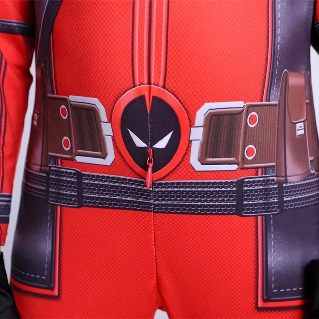 Костюм Дэдпул с мечом и креплением Deadpool детский спандекс XL (130 см-140 см) ABC – фото ...