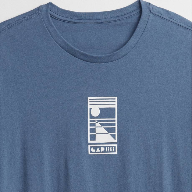 Футболка Gap 209059222 XXL Синяя (1159763472) – в интернет-магазине ...
