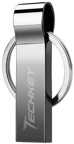 USB накопитель Techkey Ring Metal USB 2.0 64GB ( Gray ) – фото, отзывы ...