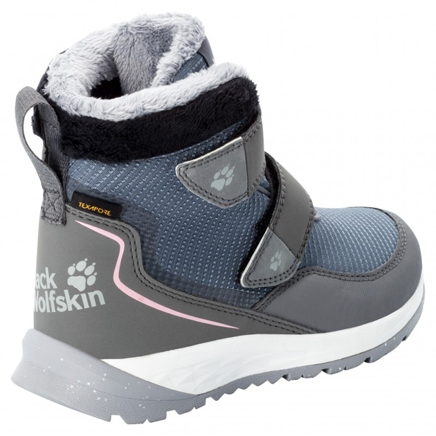 Ботинки зимние Jack Wolfskin POLAR WOLF TEXAPORE MID VC K 32 серый ...