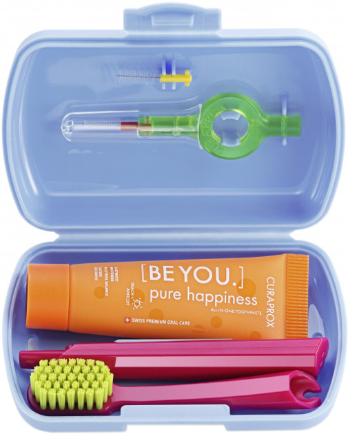 Набор дорожный гигиенический Curaprox Be You Blue (7612412428889/ ...
