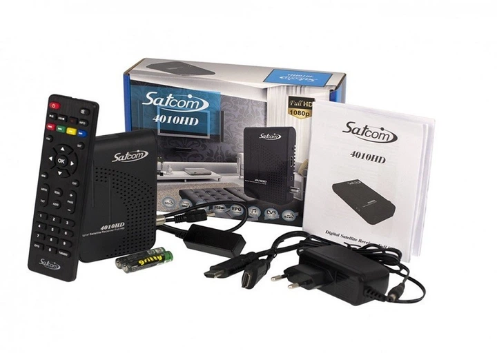 Супутниковий ресивер Satcom 4010 HD – фото, відгуки, характеристики в інтернет-магазині ROZETKA ...
