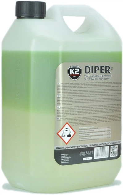 Автошампунь для безконтактного миття K2 DIPER 5 кг (M156) – фото, відгуки, характеристики в ...