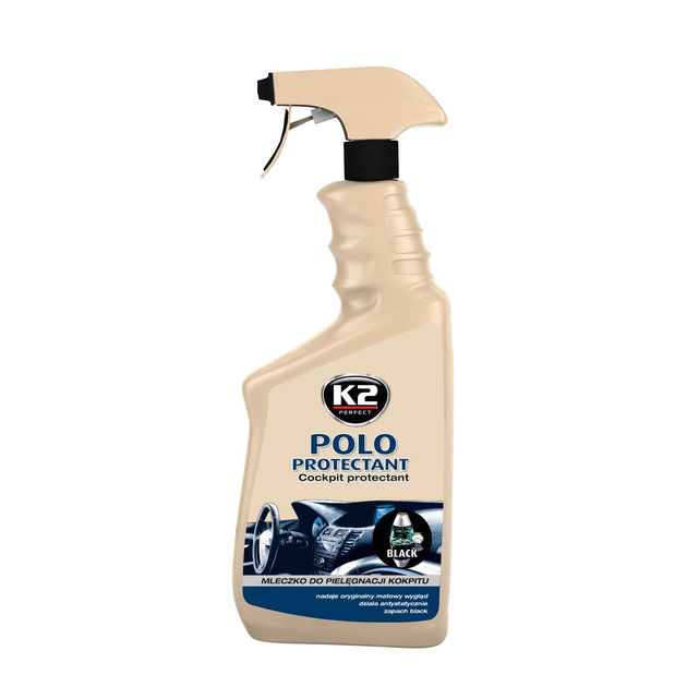 Полироль торпеды K2 Polo Protectant 750 мл Black (K417BL) (K20016 ...