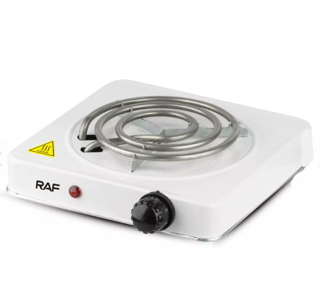 Плита электрическая однокомфорочная спиральная RAF 8010B 1000W электроплита настольная – фото ...