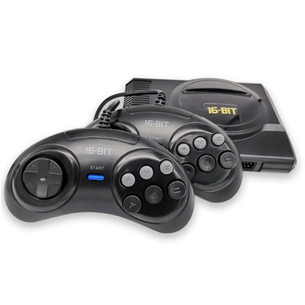 Игровая приставка консоль Sega 16 бит AV-выход 208 игр 2 геймпада ...