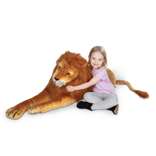 Гигантский плюшевый Лев Melissa & Doug 1,8 м MD12102 – фото, отзывы ...