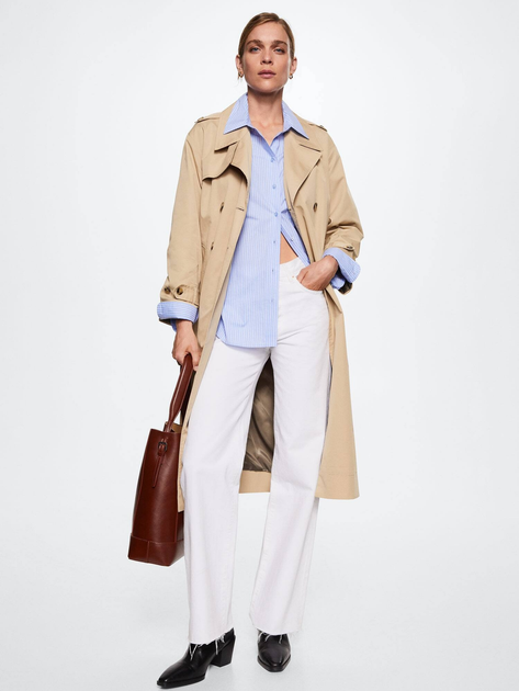 Тренч женский Mango Angela 37013741-08 L (8445661595670) – в интернет ...