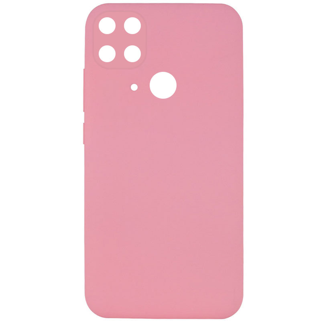 Чохол Silicone Cover Lakshmi Full Camera (A) для Xiaomi Redmi 10C Рожевий / Pink Без бренду ...