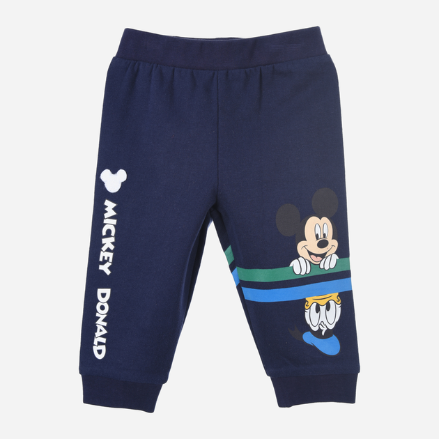 Спортивные штаны для мальчика Disney Mickey VH0011 80 см Нави ...