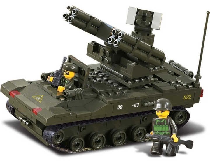 Конструктор Sluban Artillery військова техніка "Зенітно-ракетний ...