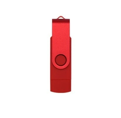 Флешка Jaster Plain 128Gb Red OTG USB - Type-c Flash Drive (переходник ...