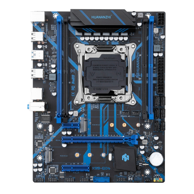 Материнская плата HUANANZHI X99 QD4 LGA 2011v3 (HUANANZHI-X99-QD4 ...