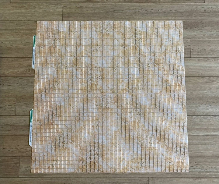 Декоративная пластиковая панель для стен Регул 3Д ПВХ Мозаика Беж ...