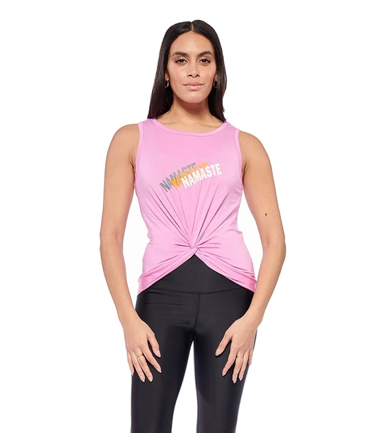 Майка Electric Yoga Namaste Top Pink, XS (42) (11658724) – Брендовая ...