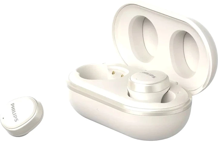 Наушники Philips TAT4556 TWS ANC IPX4 Touch control White (TAT4556WT/00 ...