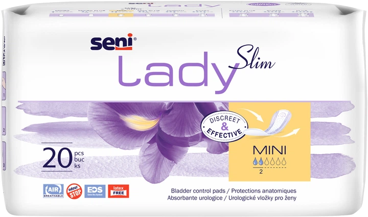 Прокладки урологические Seni Lady Slim Mini 20 шт (5900516699093 ...