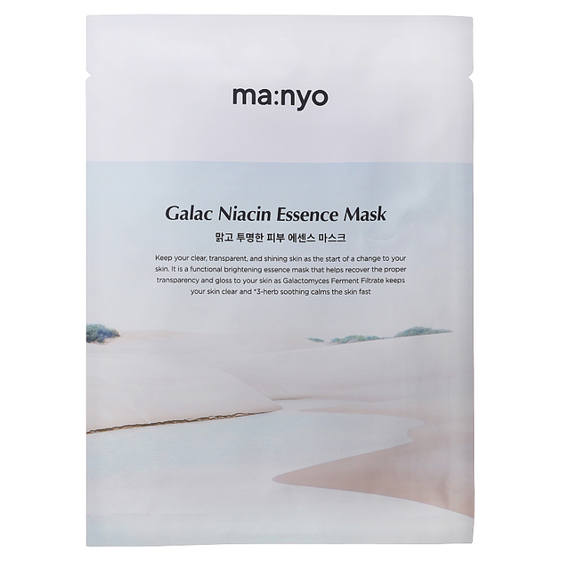 Маска тканевая для осветления кожи Manyo Factory Galac Niacin 2.0 ...