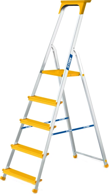 Драбина алюмінієва Stark SALT 505 PRO Жовта (528150103) – фото, відгуки ...
