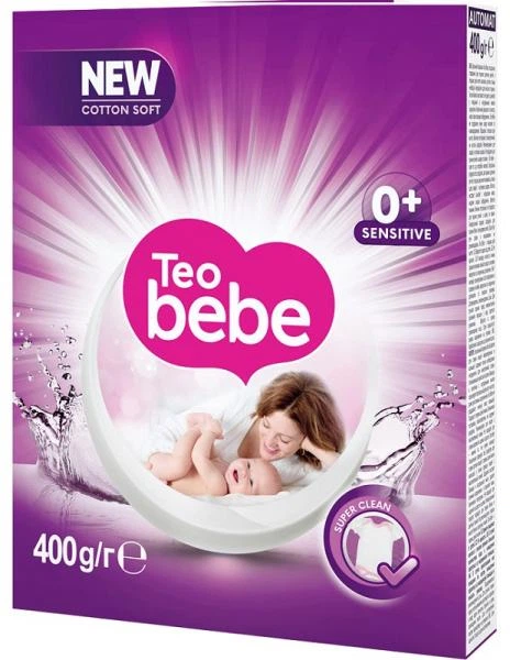 Пральний порошок автомат Teo Bebe Lavender 400гр (3800024022760 ...