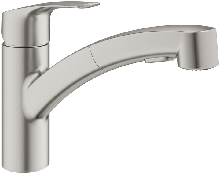 Смеситель-кран кухонный GROHE Eurosmart New 30305DC1 с выдвижным ...