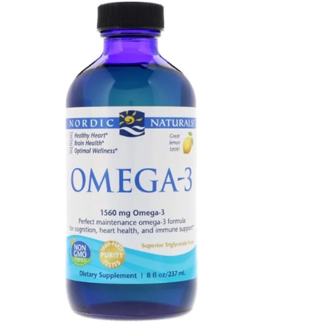Омега 3 Nordic Naturals Omega-3, 8 fl oz 237 ml Lemon NOR-02763 – фото ...