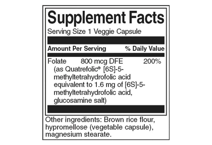 Фолиевая кислота Swanson Folate 800 mcg 30 Veg Caps – фото, отзывы ...