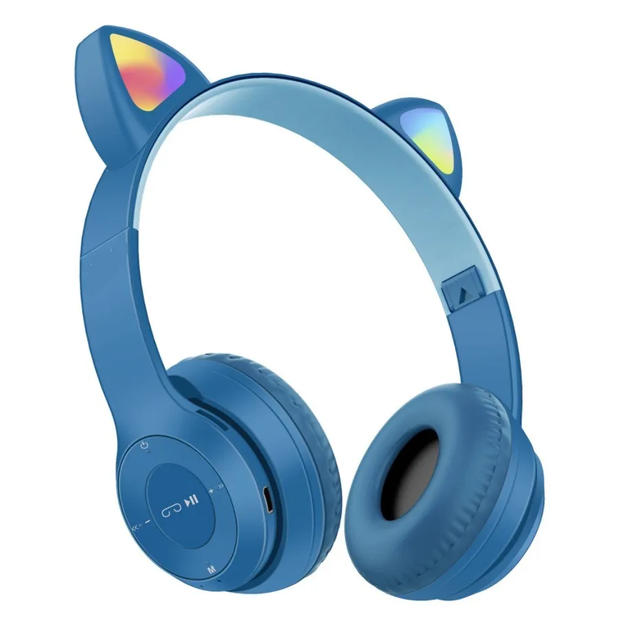 Беспроводные Bluetooth наушники с ушками кошки CATear ХY со ...