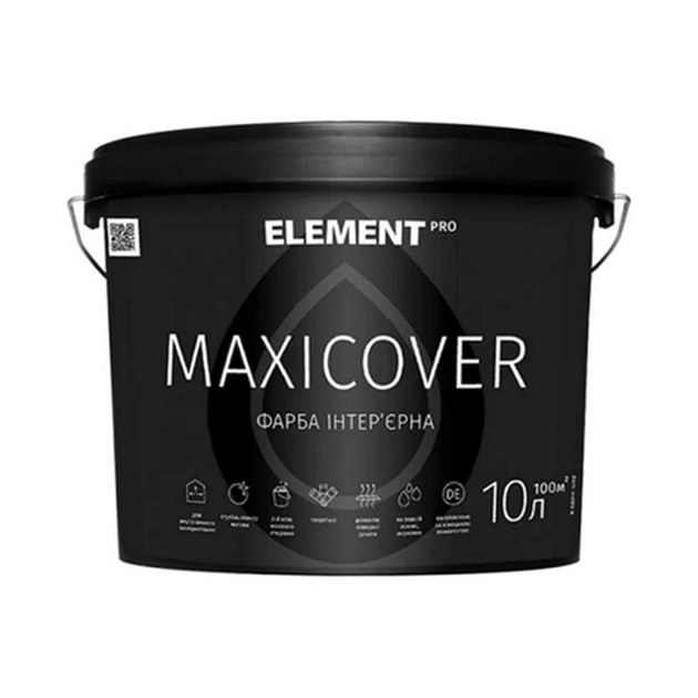 Матовая краска для стен и потолка Element Pro Maxicover 10л – фото ...